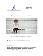 Spring Payment Plan Enrollment is | The Morgan State Family Experience